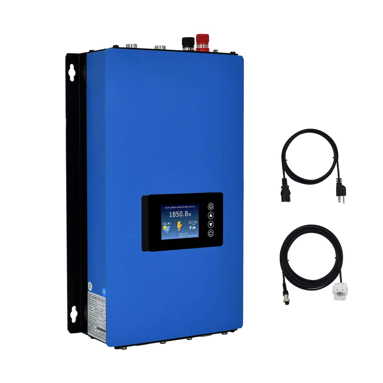 1000Watt 26-60V DC to 110V/240V AC Auto Solar Grid Tie Inverter with P ...