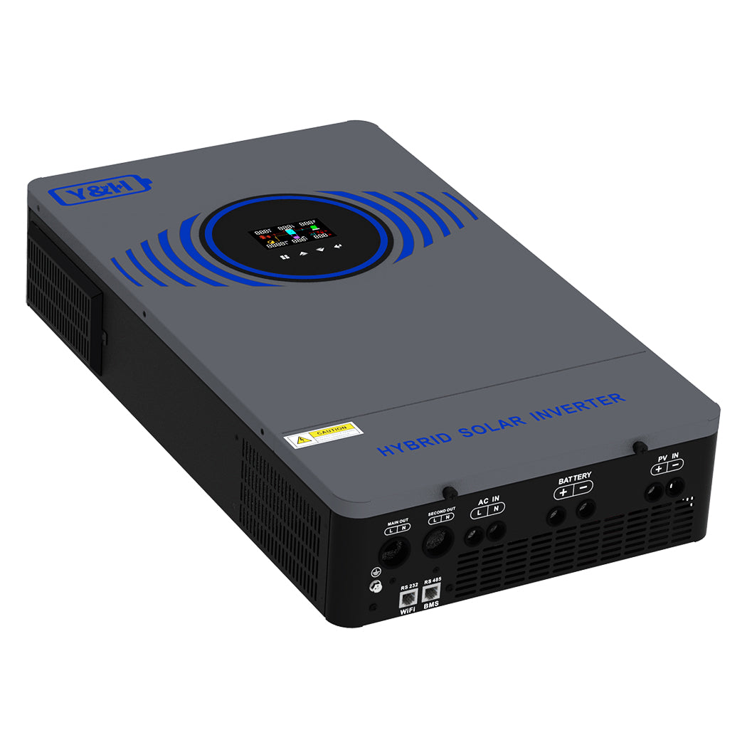 Y&H 6200W 48V Solar Hybrid Inverter Built-in Air Switch and Lightning ...