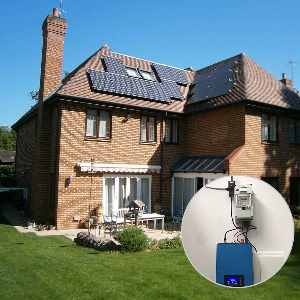 Y&H 1000W Stackable Grid Tie Inverter with Power Limiter Sensor DC26-6 ...